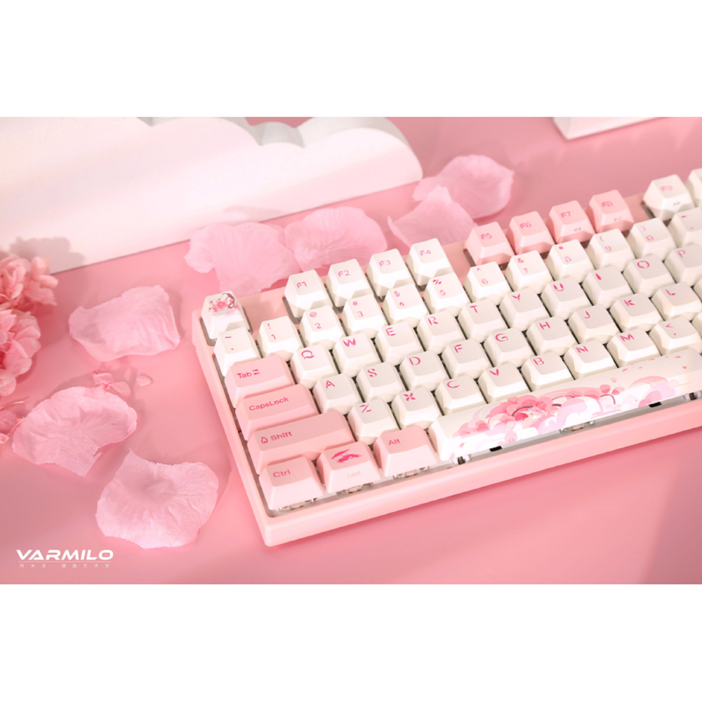 Keyboard Varmilo VEM87 Sakura R1 EC V2 Rose UA