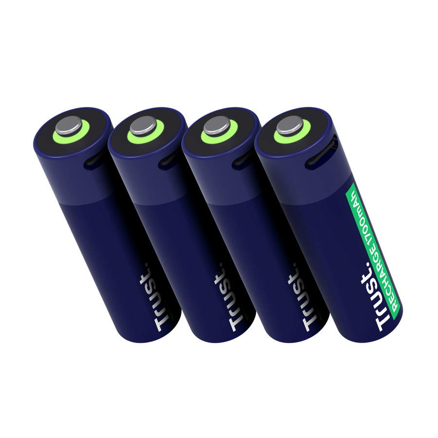 USB-C RECHARGEABLE BATTERIES 4P - AA