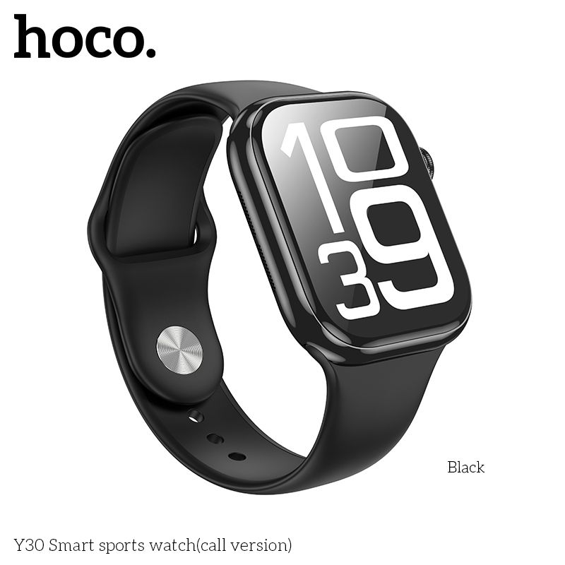 Hoco Black Y30 Smart sports watch (call version)