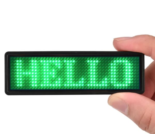 LED Name Badge