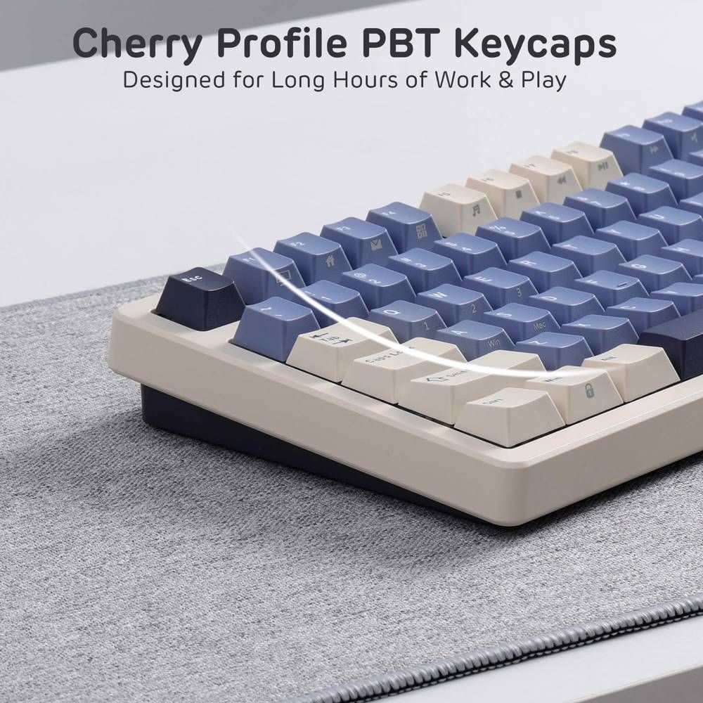Royal Kludge RK S85 RGB Mechanical Keyboard, Cloud switch, Hot ...