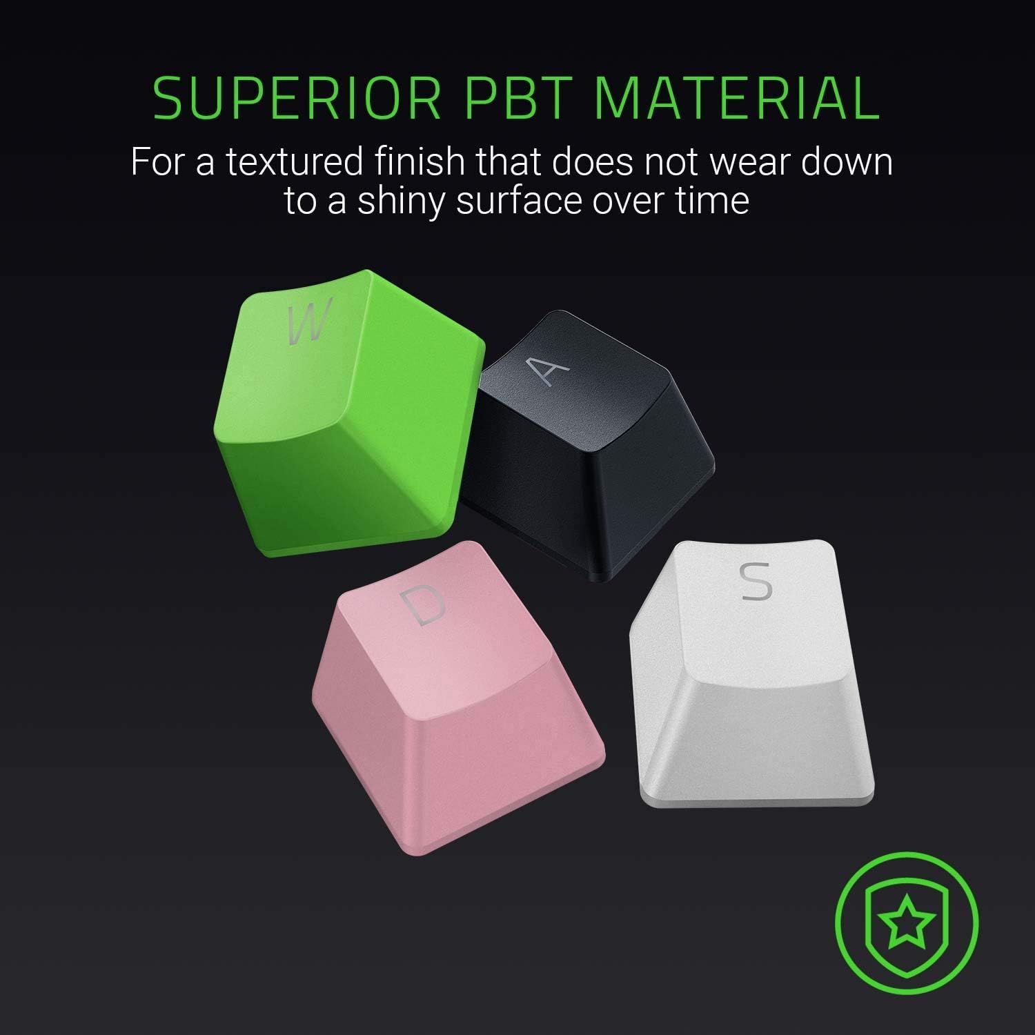 Razer PBT Keycap Upgrade Set Green