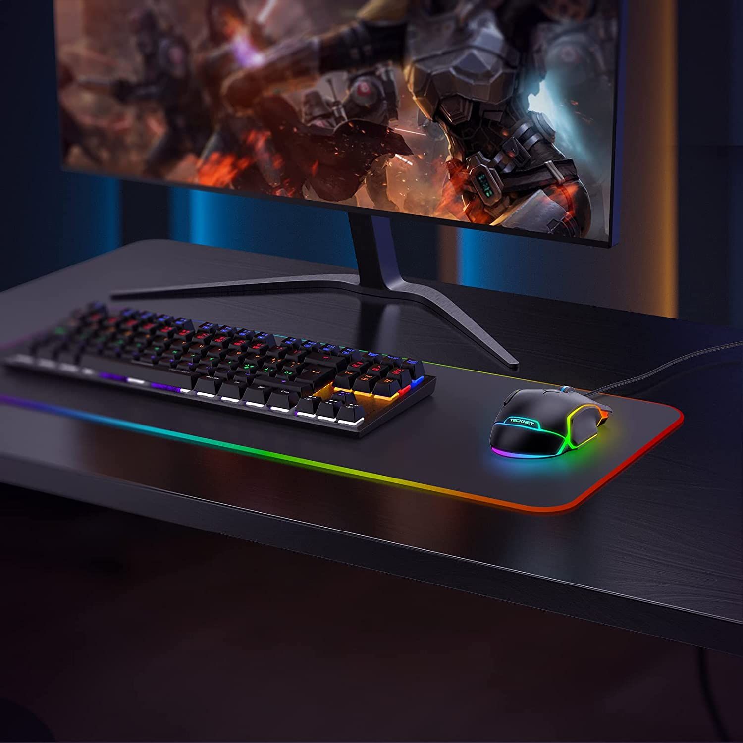 TECKNET RGB Wired Gaming Mouse