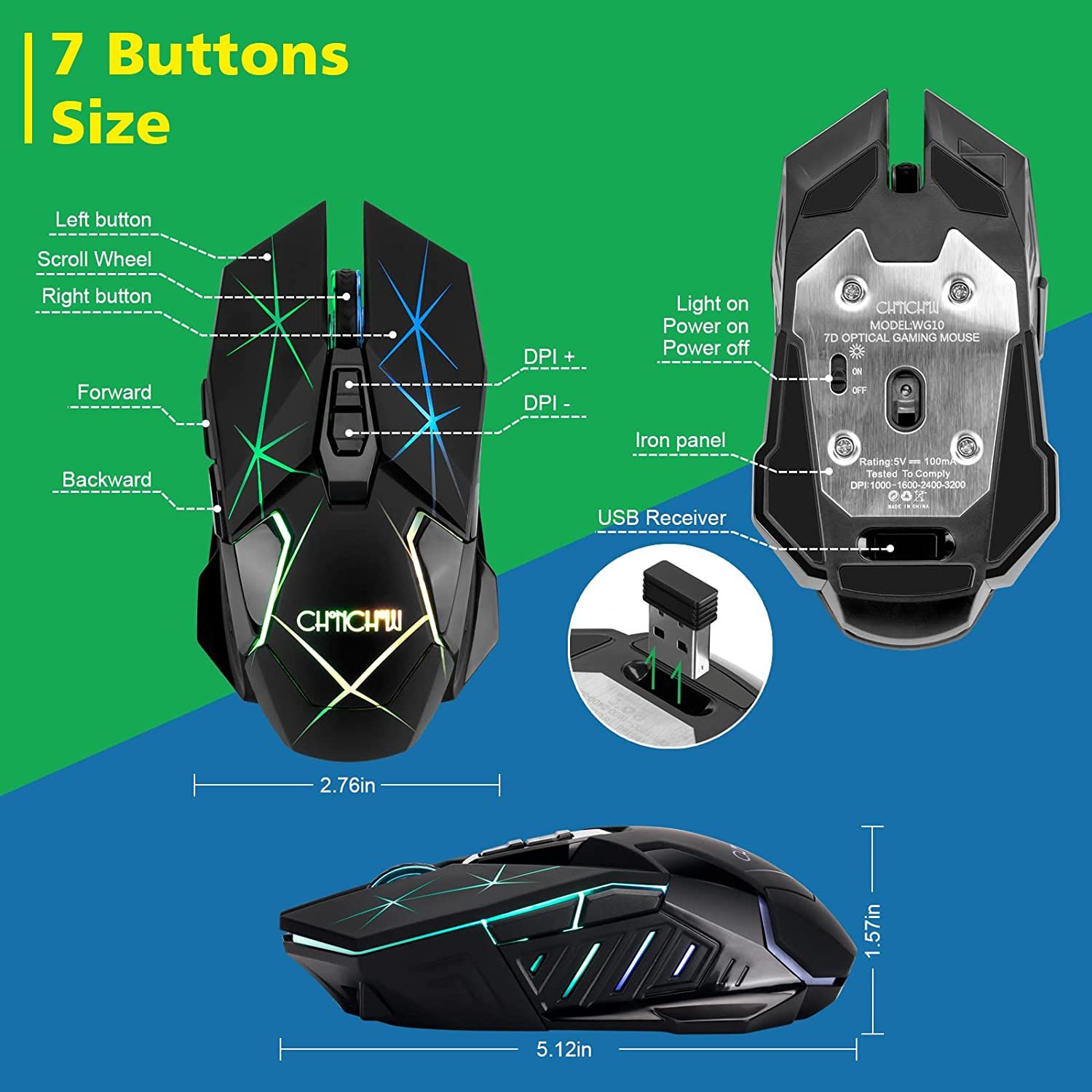 CHONCHOW Wireless Mouse