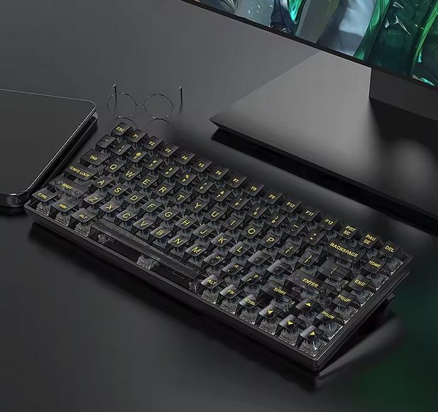 Bajeal Transparent Keyboard Blu switch