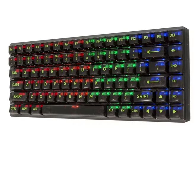 Bajeal Transparent Keyboard Blu switch