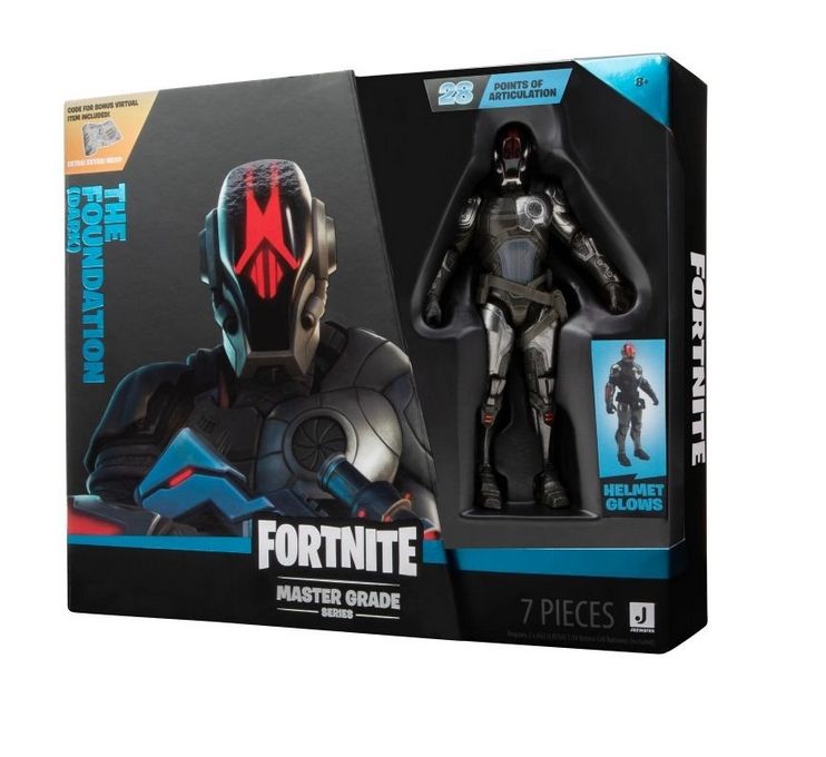 FORTNITE Game figure Master Series The Foundation (Dark), 10cm