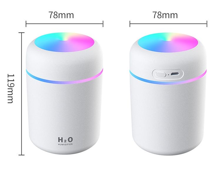 H2 O Usb Colorful Humidifier