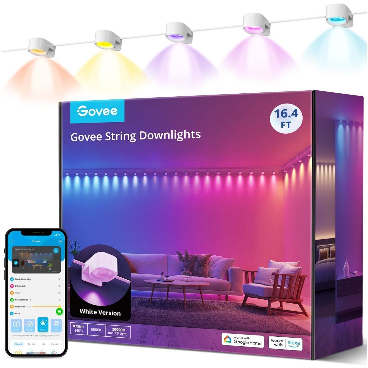 Govee RGBIC String Downlights(5m)