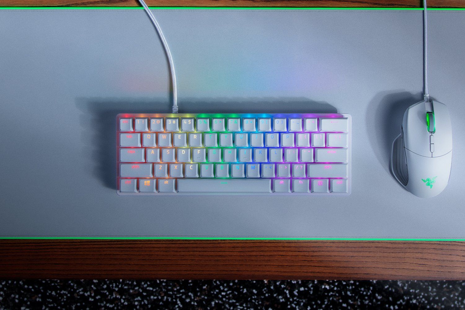 Razer, Huntsman Mini, (RGB) Keyboard White