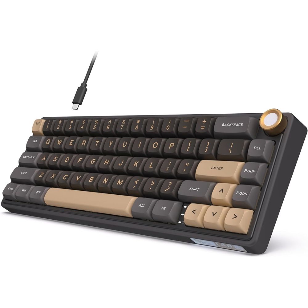 Royal Kludge RK R65 RGB Mechanical Keyboard, Chartreuse switch, Hot ...
