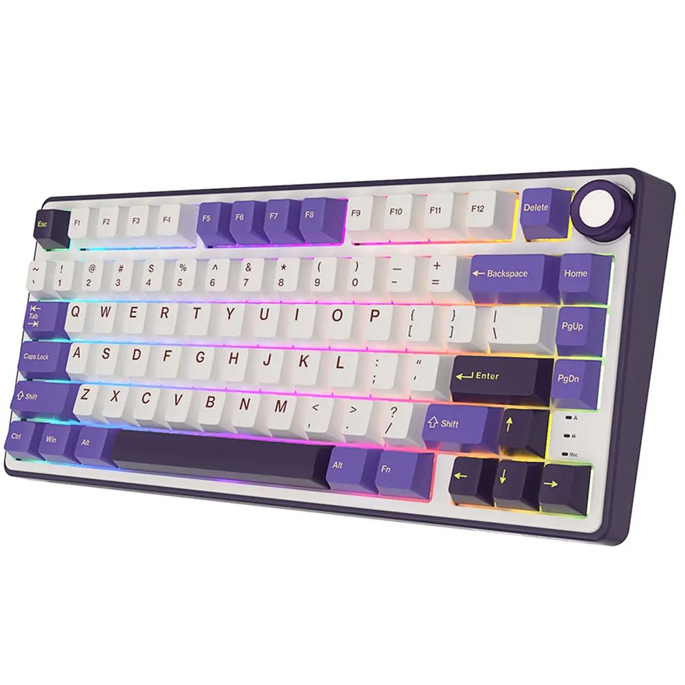 Royal Kludge RK R75 RGB Mechanical Keyboard, K silver switch, Hot ...
