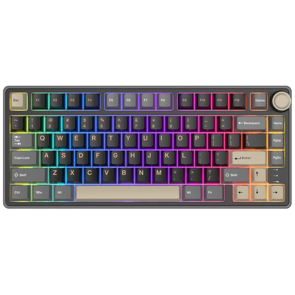 Royal Kludge RK R75 RGB Mechanical Keyboard, K silver switch, Hot ...