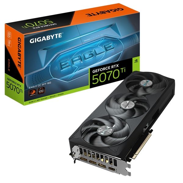 GIGABYTE Graphic Adapter GeForce RTX 5070 Ti 16GB GDDR7 EAGLE OC